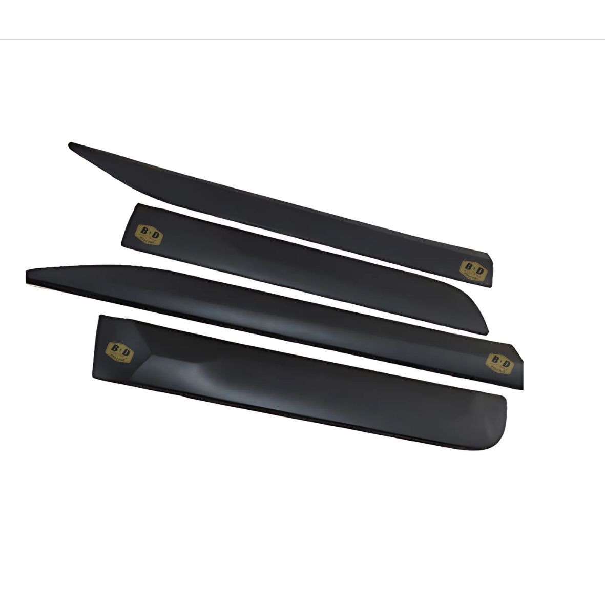 Toyota Hilux GD6 Side Body Cladding 16- (4Pc,Blk) | B+D Auto Body Spares